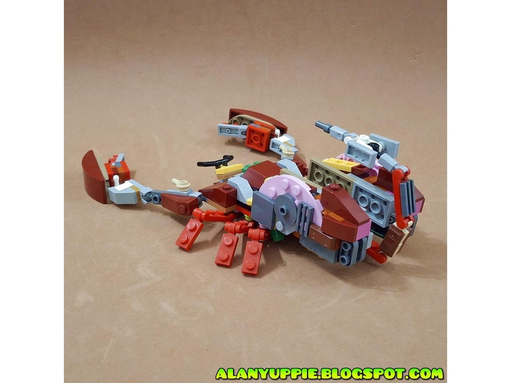 LEGO MOC Transformer Scorponok / Scorpion using LEGO Creator 31130 ...