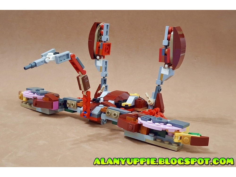 LEGO MOC Transformer Scorponok / Scorpion using LEGO Creator 31130 ...