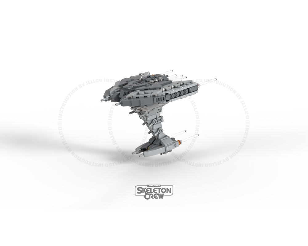 LEGO MOC Skeleton Crew Micro Diorama : Sinking Pirate ship by jellco ...