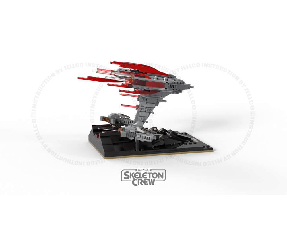 LEGO MOC Skeleton Crew Micro Diorama : Sinking Pirate ship by jellco ...