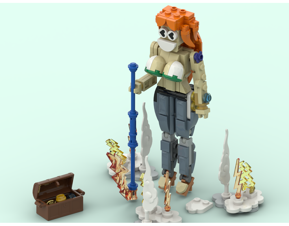 LEGO MOC-214477 NAMI - Navigator - One Piece - Action figure by ...