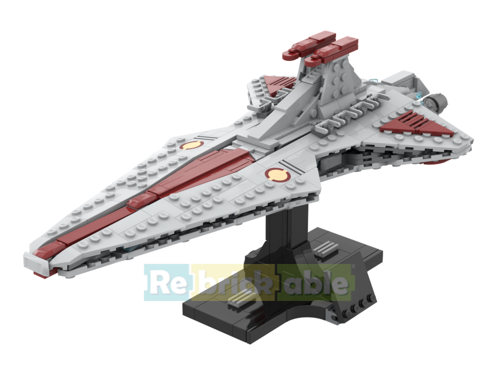 LEGO MOC Midi-Scale Venator-Class Republic Attack Cruiser by AOBrick34 ...