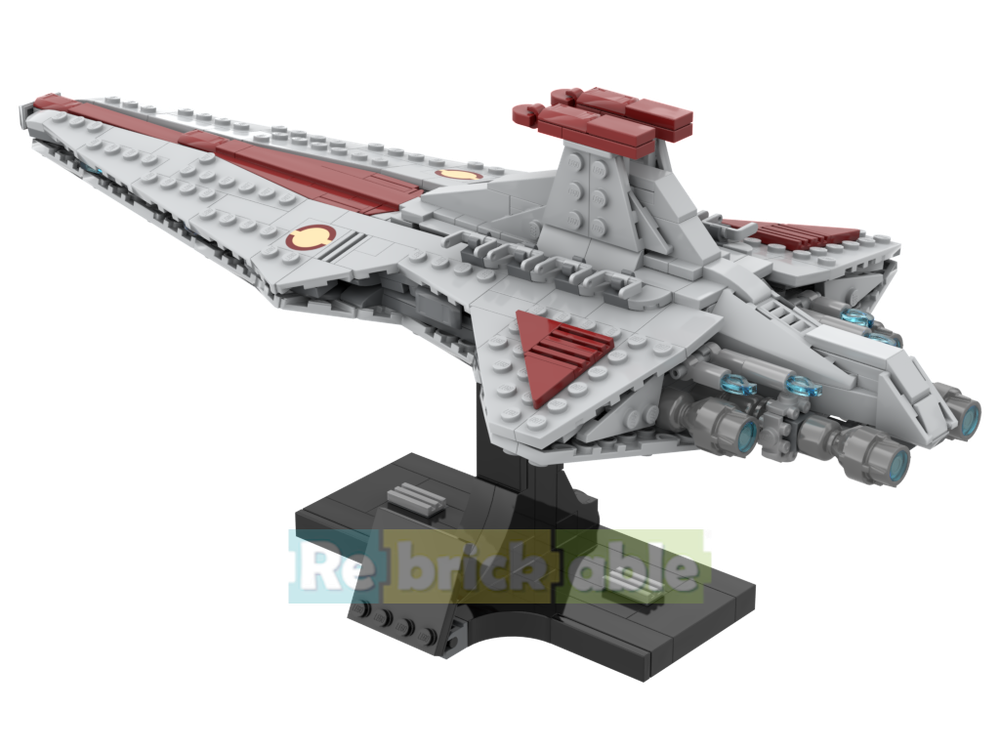 LEGO MOC-214505 Midi-Scale Venator-Class Republic Attack Cruiser by ...