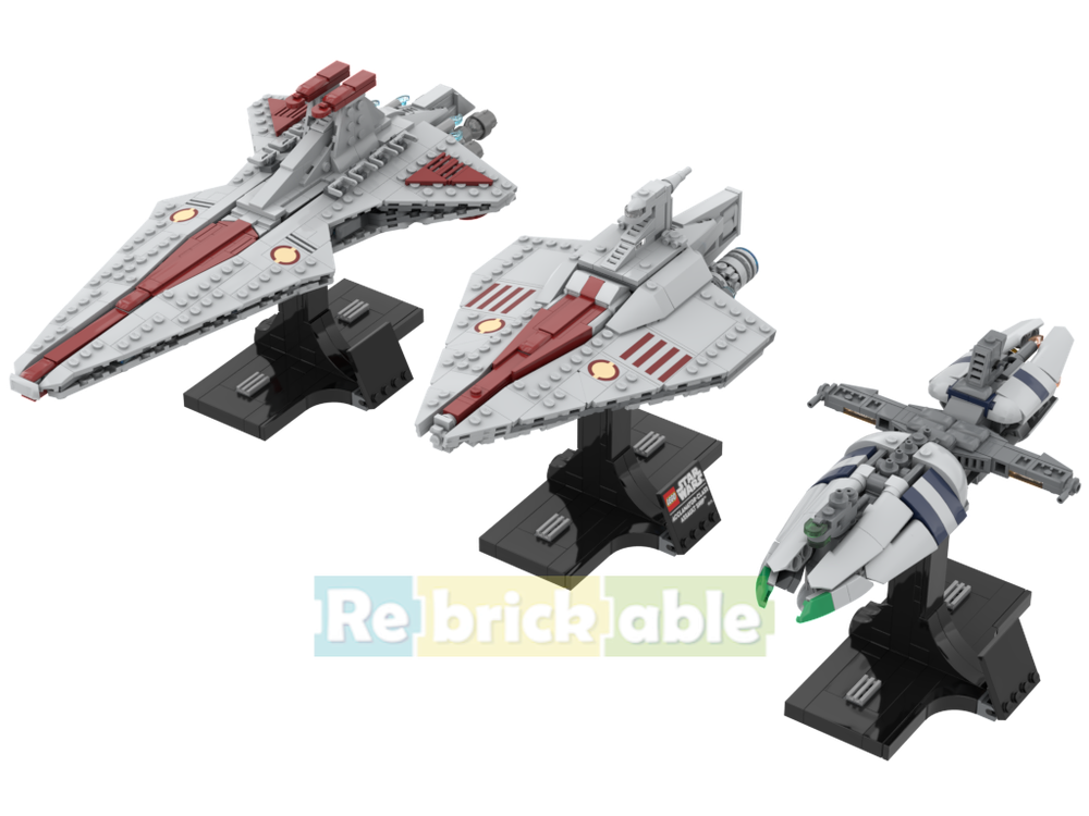 LEGO MOC-214505 Midi-Scale Venator-Class Republic Attack Cruiser by ...