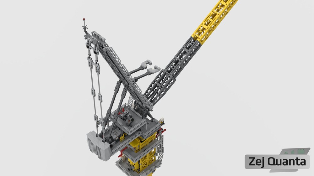 LEGO MOC MOC | City - Tower Crane = Luffing Jib Modules by ZejQuanta ...