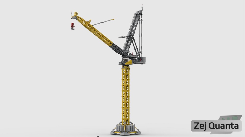 LEGO MOC MOC | City - Tower Crane = Luffing Jib Modules by ZejQuanta ...