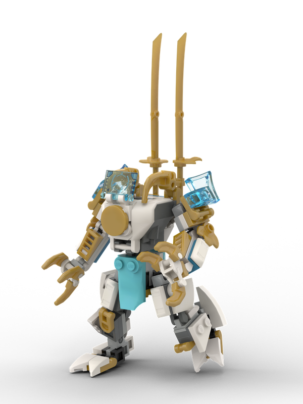 LEGO MOC Zane´s Frostblade Mech by ChrisW. | Rebrickable - Build with LEGO