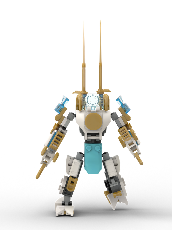 LEGO MOC Zane´s Frostblade Mech by ChrisW. | Rebrickable - Build with LEGO
