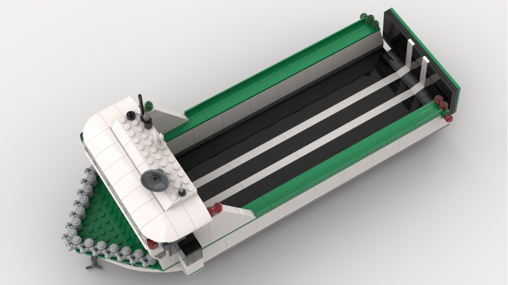 LEGO MOC RORO Ferry by v100Bricks | Rebrickable - Build with LEGO