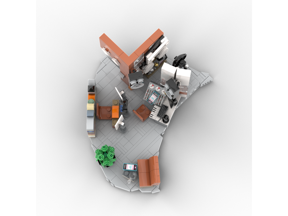 LEGO MOC Brickman Tower: Studios (6⁄9) by axsbricks | Rebrickable ...