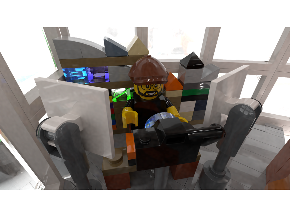 LEGO MOC Brickman Tower: Studios (6⁄9) by axsbricks | Rebrickable ...