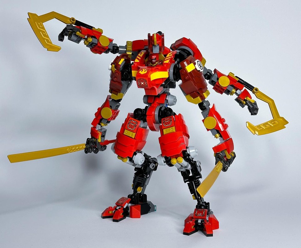 LEGO MOC Kai's climber mech modification by bobbacatmocs | Rebrickable ...