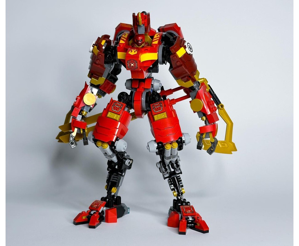 LEGO MOC-214533 Kai's climber mech modification by bobbacatmocs ...