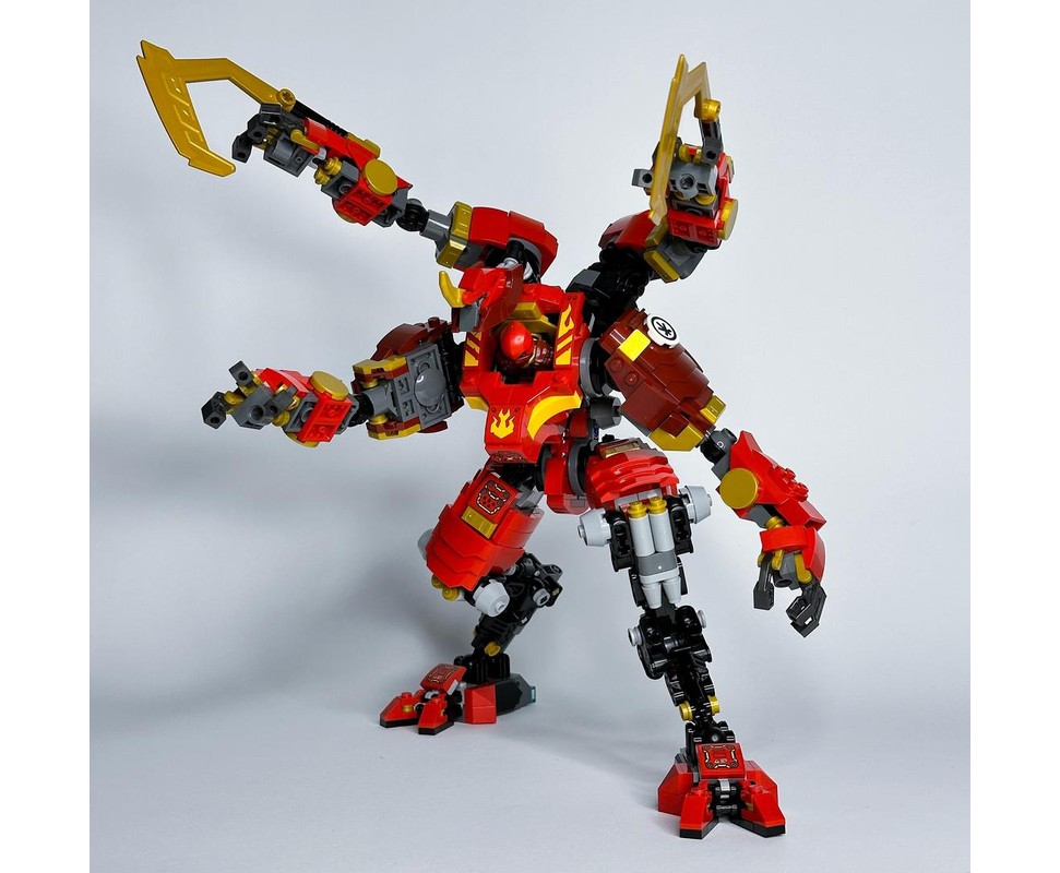 LEGO MOC-214533 Kai's climber mech modification by bobbacatmocs ...
