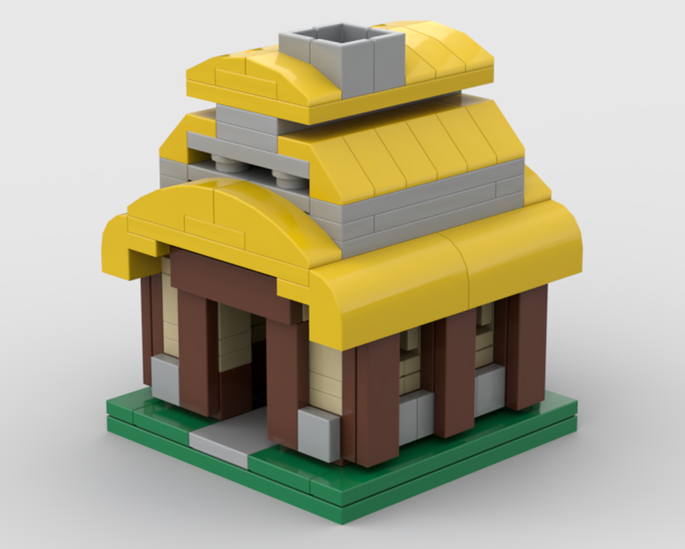 LEGO MOC-214539 Clash of Clans TH4 by Brick_by_Nic | Rebrickable ...