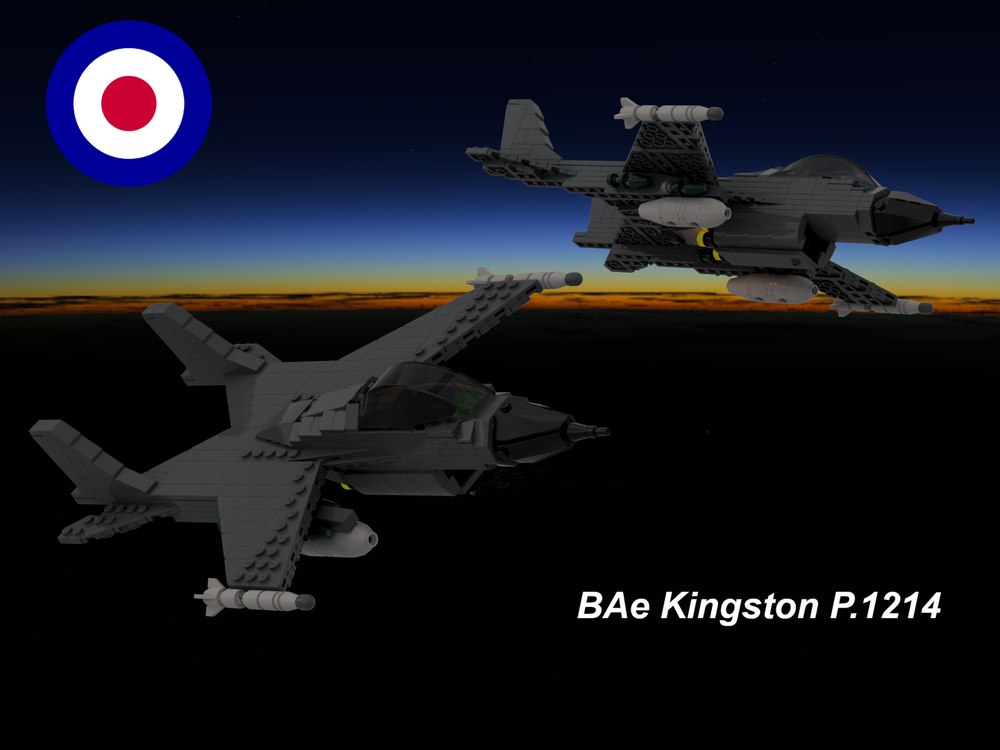 LEGO MOC BAe Kingston P.1214 by Shturmovik | Rebrickable - Build with LEGO