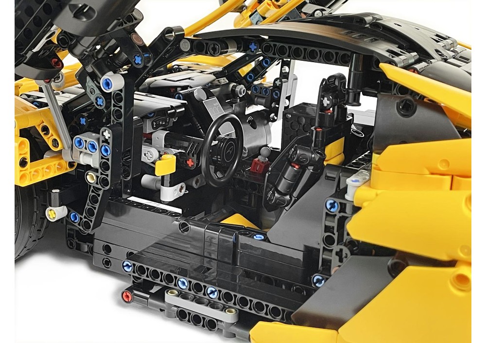 LEGO MOC 42172 McLaren P1 RC MOD for BuWizz Mortors by otrans ...