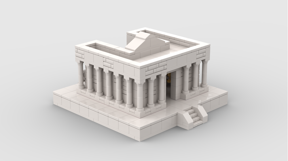 LEGO MOC Gemini Temple - Saint Seiya by Dome Bricks | Rebrickable ...