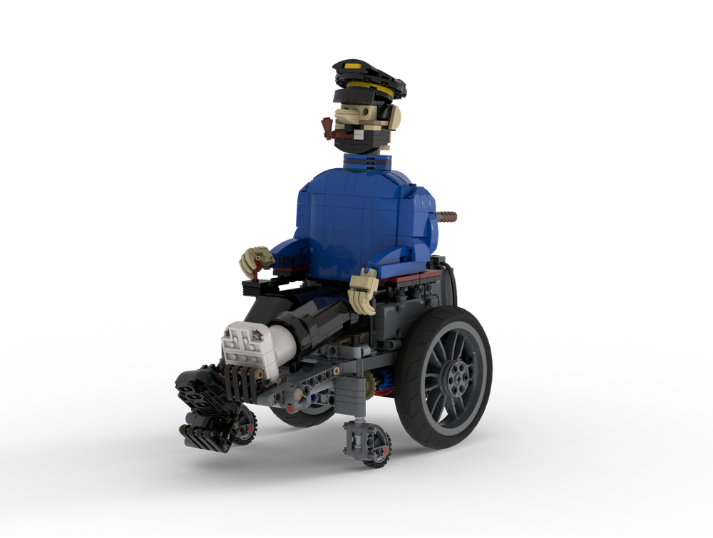 Lego Moc Wheelchair By Legolaus Rebrickable Build With Lego
