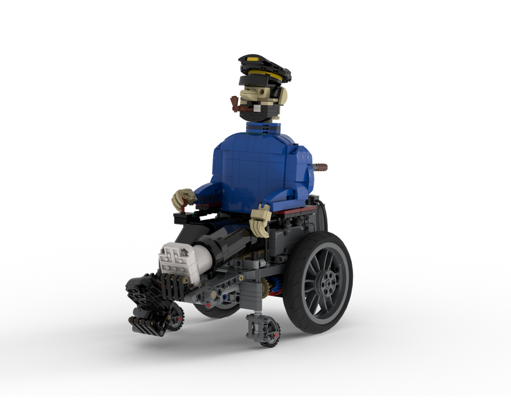 LEGO MOC Wheelchair by legolaus | Rebrickable - Build with LEGO