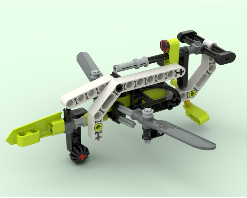 LEGO MOC Sliding plane by naturetho | Rebrickable - Build with LEGO