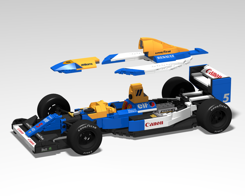 LEGO MOC Williams FW14b 10353 Icons super-mod by prototyp | Rebrickable ...