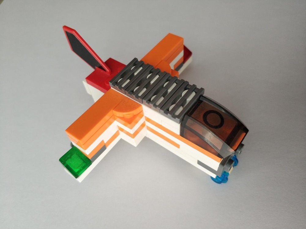 LEGO MOC Airplane by Rovel | Rebrickable - Build with LEGO