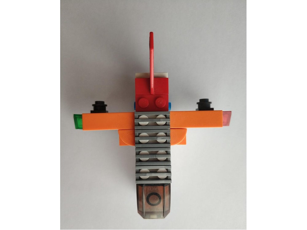 LEGO MOC Airplane by Rovel | Rebrickable - Build with LEGO