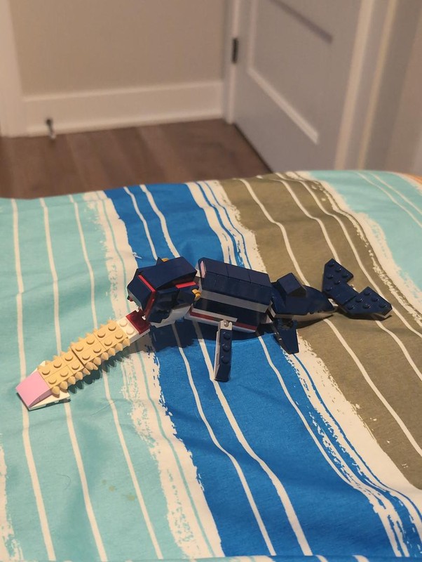 LEGO MOC Perssing whale 31088x2 by Mathzuko | Rebrickable - Build with LEGO