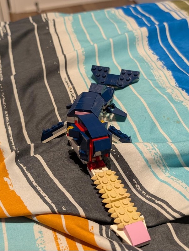 LEGO MOC Perssing whale 31088x2 by Mathzuko | Rebrickable - Build with LEGO