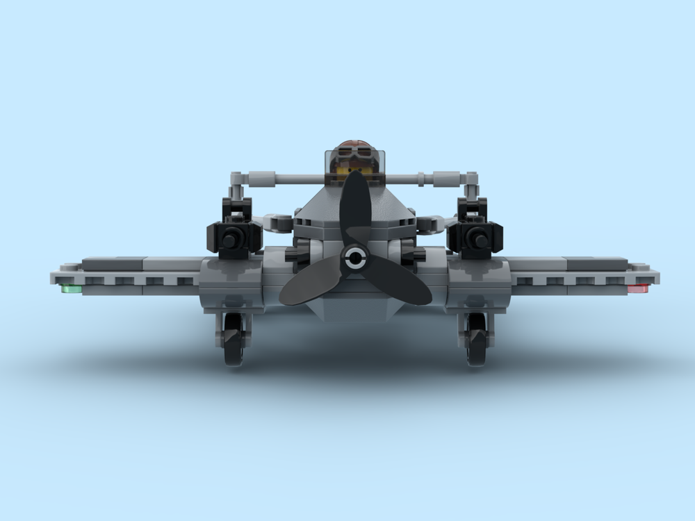 LEGO MOC-214582 Dieselpunk Airplane "Bumblebee" by tingdrason ...