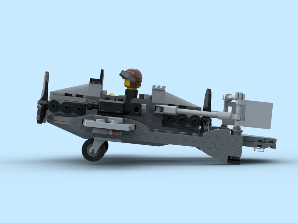 LEGO MOC-214582 Dieselpunk Airplane "Bumblebee" by tingdrason ...