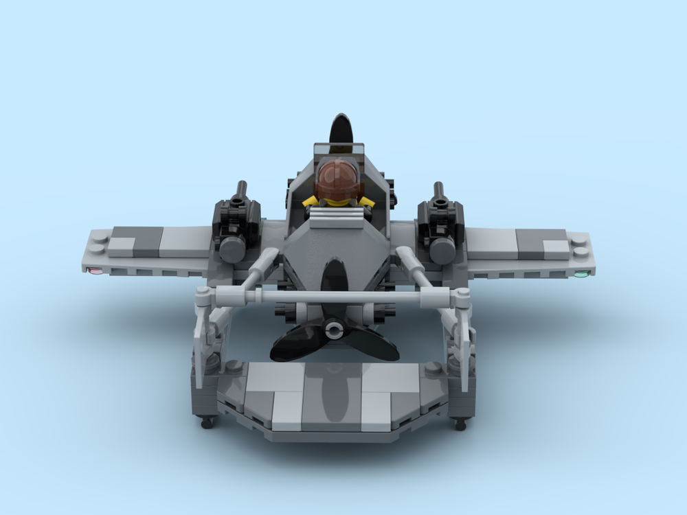 LEGO MOC-214582 Dieselpunk Airplane "Bumblebee" by tingdrason ...