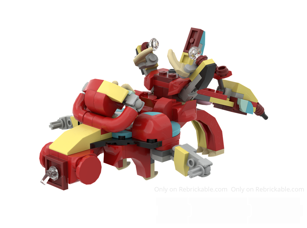 LEGO MOC 31145 - Pirate Fighter by Minka | Rebrickable - Build with LEGO