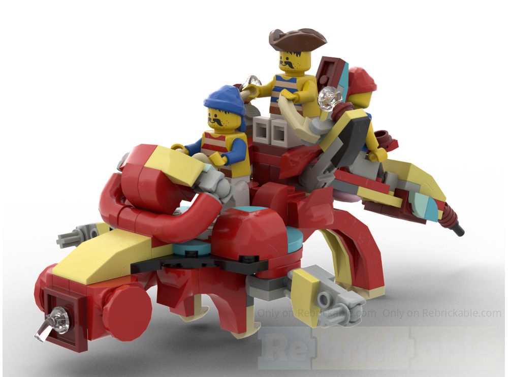 LEGO MOC 31145 - Pirate Fighter by Minka | Rebrickable - Build with LEGO