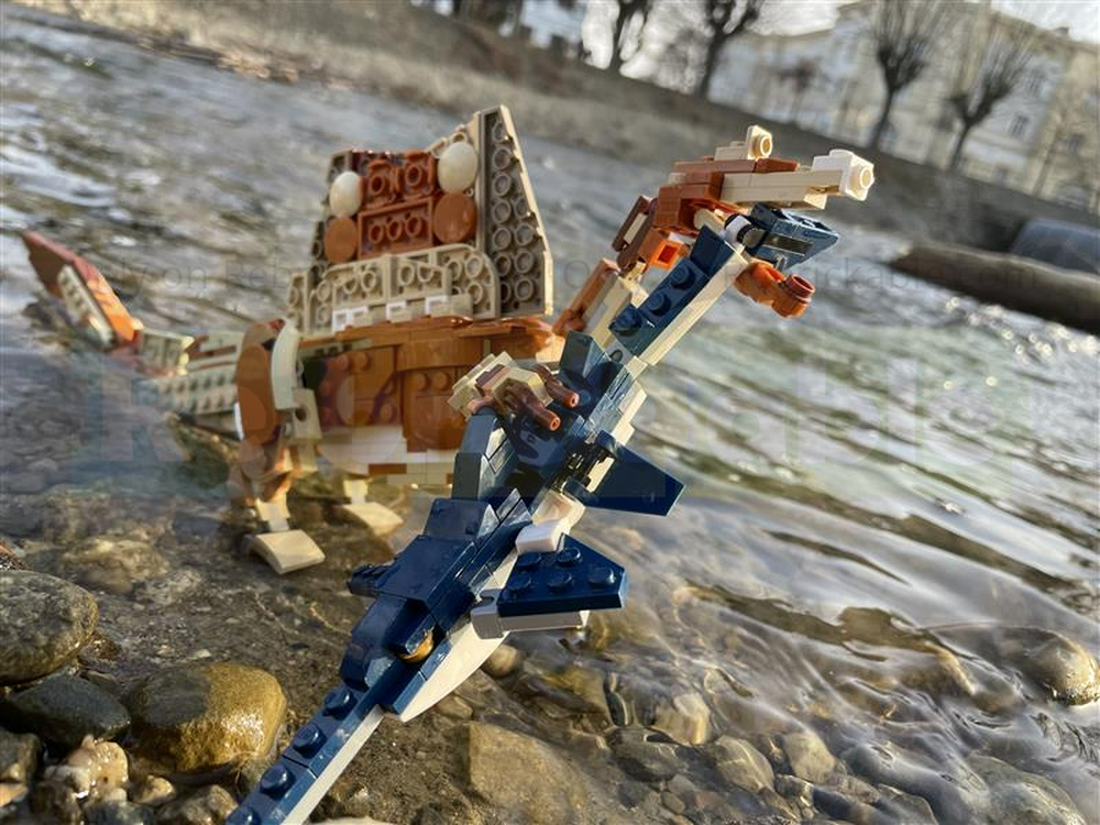 Lego Moc 31150 Spinosaurus Aegypticus 132 By Ddommark Rebrickable