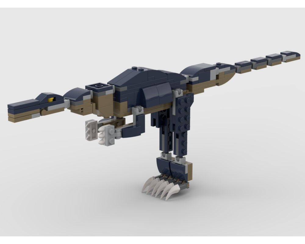 LEGO MOC Suchomimus tenerensis 1:32 by SuperHeroBrick | Rebrickable ...