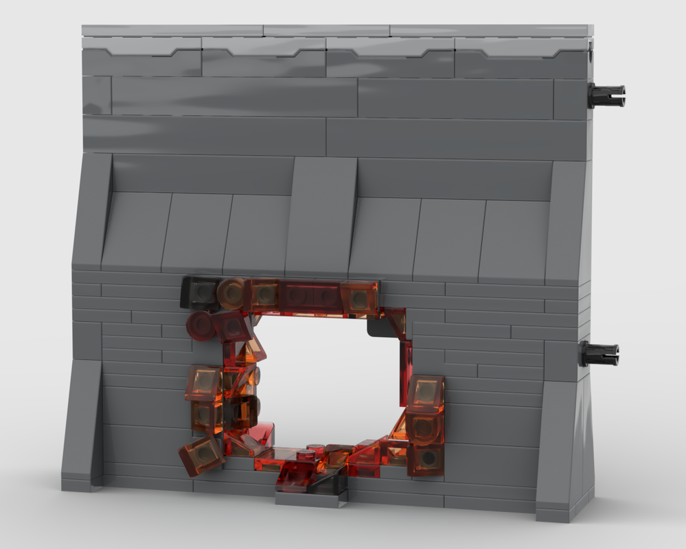 LEGO MOC Imperial Wall - Rebel Assault by mmskywalker | Rebrickable ...