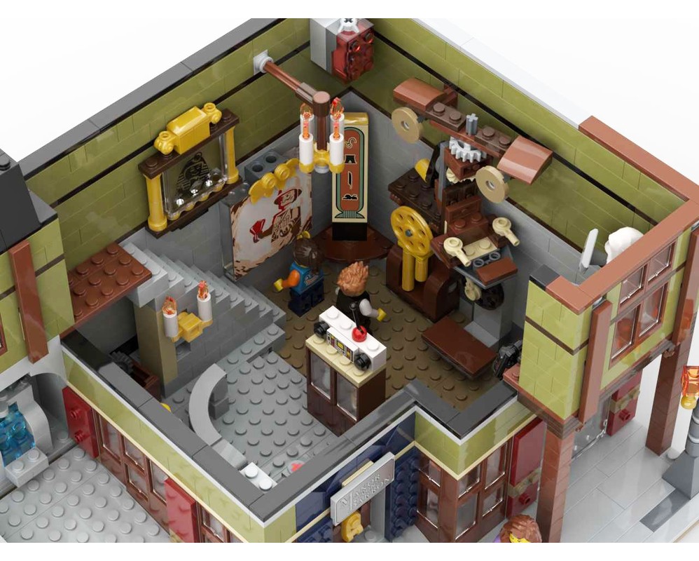 LEGO MOC Antique dealer's half-timbered house by Niouls | Rebrickable ...