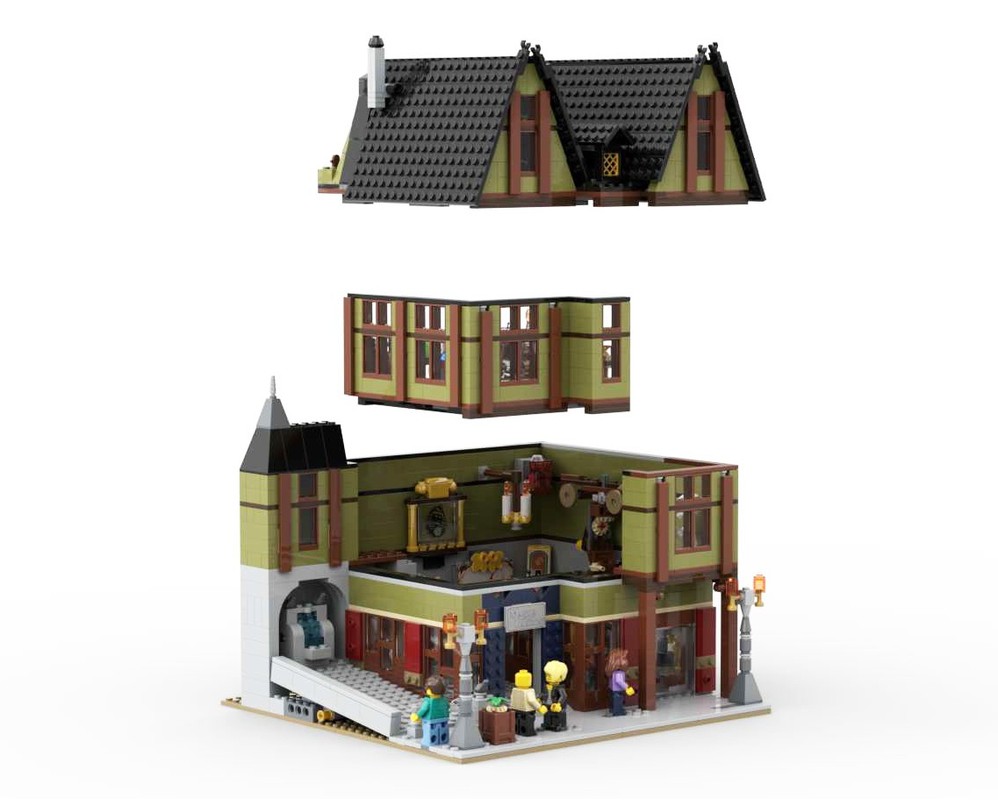LEGO MOC-214601 Antique dealer's half-timbered house by Niouls ...