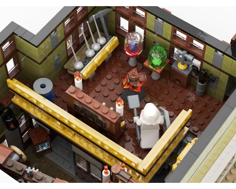 LEGO MOC-214601 Antique dealer's half-timbered house by Niouls ...