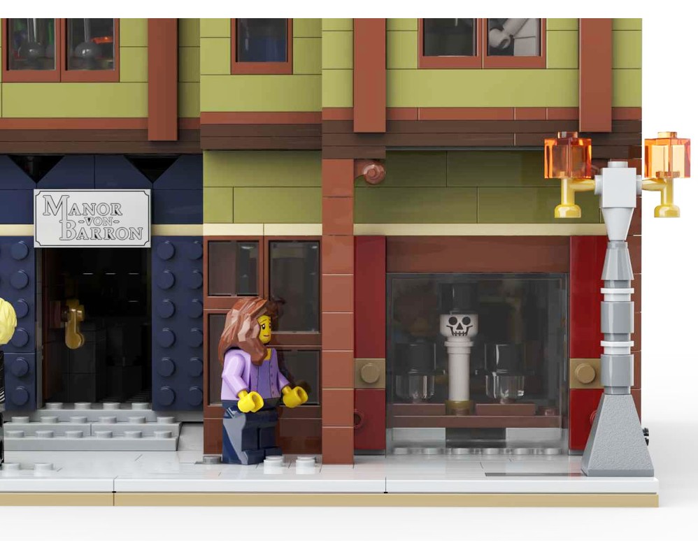 LEGO MOC Antique dealer's half-timbered house by Niouls | Rebrickable ...