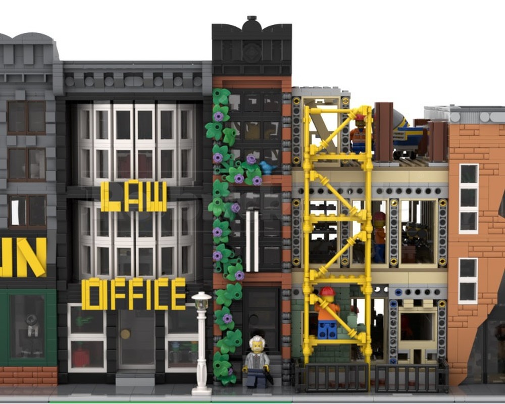 LEGO MOC Art Gallery Modular Building by Soandso | Rebrickable - Build ...