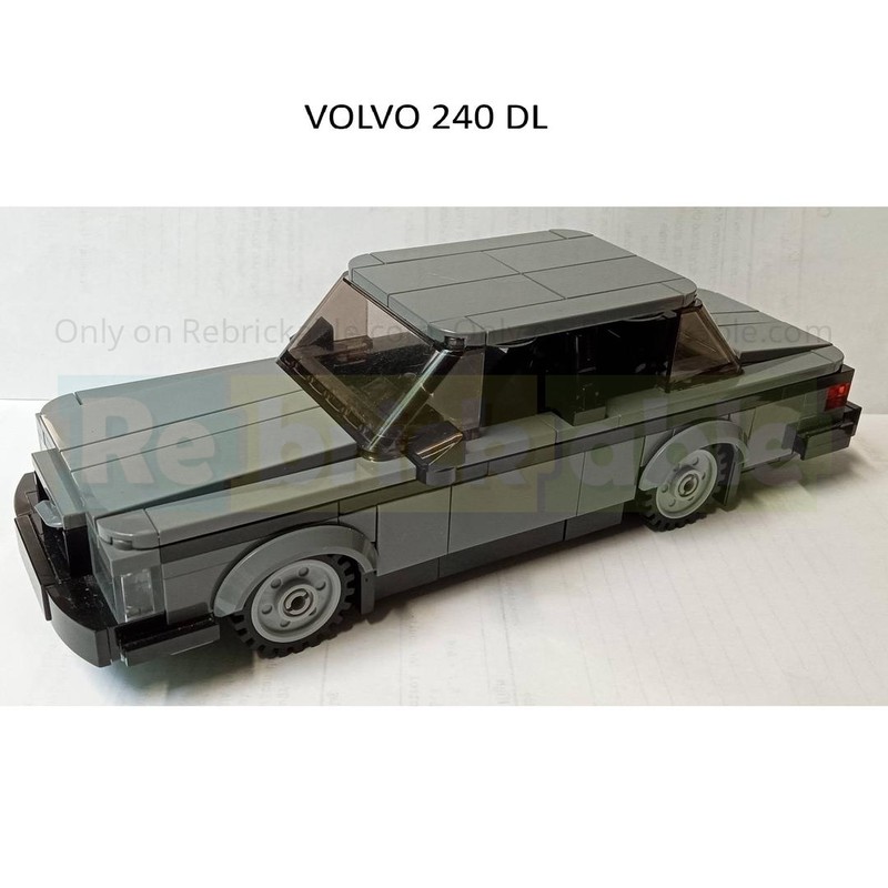 LEGO MOC Volvo 240 DL by ryan_c_byrd | Rebrickable - Build with LEGO