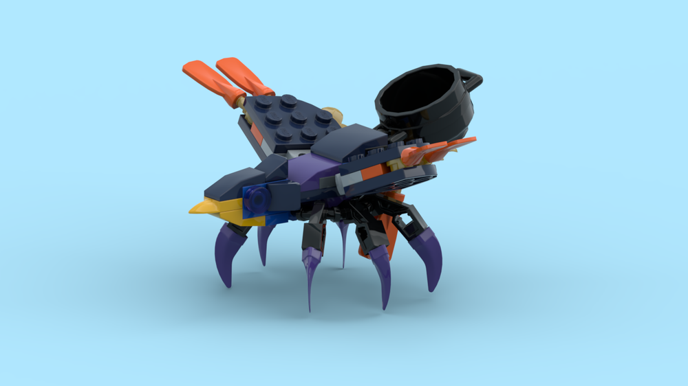 LEGO MOC Spider-bird Nightmare by itsyacoolda | Rebrickable - Build ...