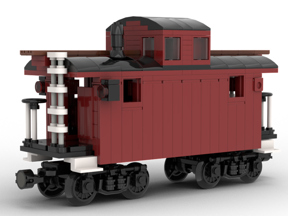 LEGO MOC-214617 D&RGW Short Caboose by RioGrandeMan | Rebrickable ...