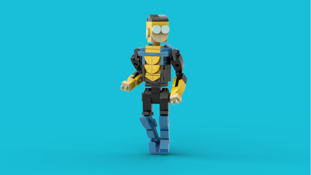 Lego Moc Invincible Buildable Figure By Obiblock Rebrickable