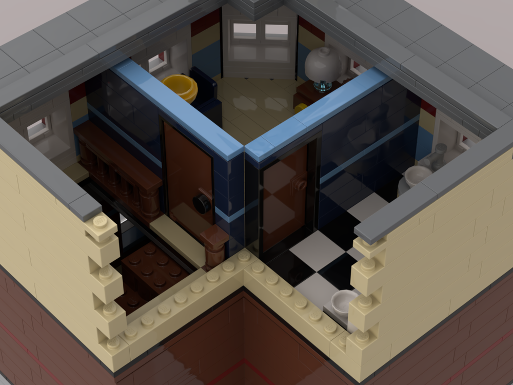 LEGO MOC Modular Makeover - Cafe Corner by Vandor214 | Rebrickable ...