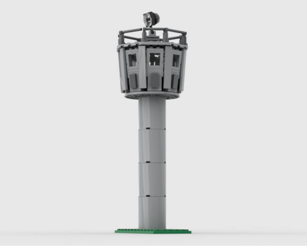 LEGO MOC Berlin Wall guard tower - Beobachtungsturm Berliner Mauer by ...