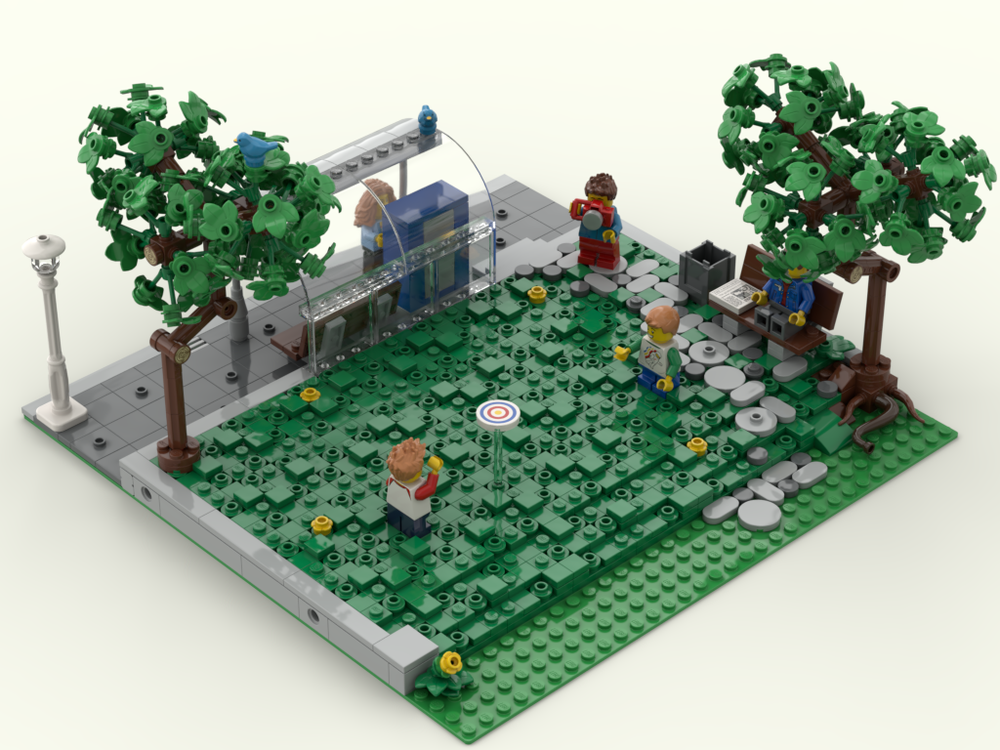 LEGO MOC Modular Lawn Games: Frisbee by Bausteinbörse | Rebrickable ...